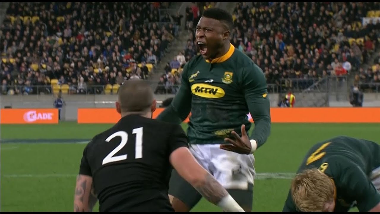 Best Springbok Rugby Championship Tries with isiXhosa Commentary - YouTube
