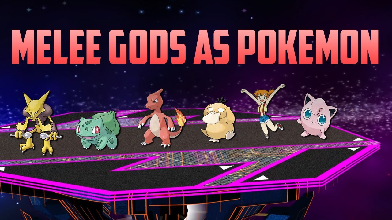 The Top 6 of Melee as Pokemon - YouTube