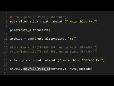 09 Python 3 Manejo de archivos II - YouTube