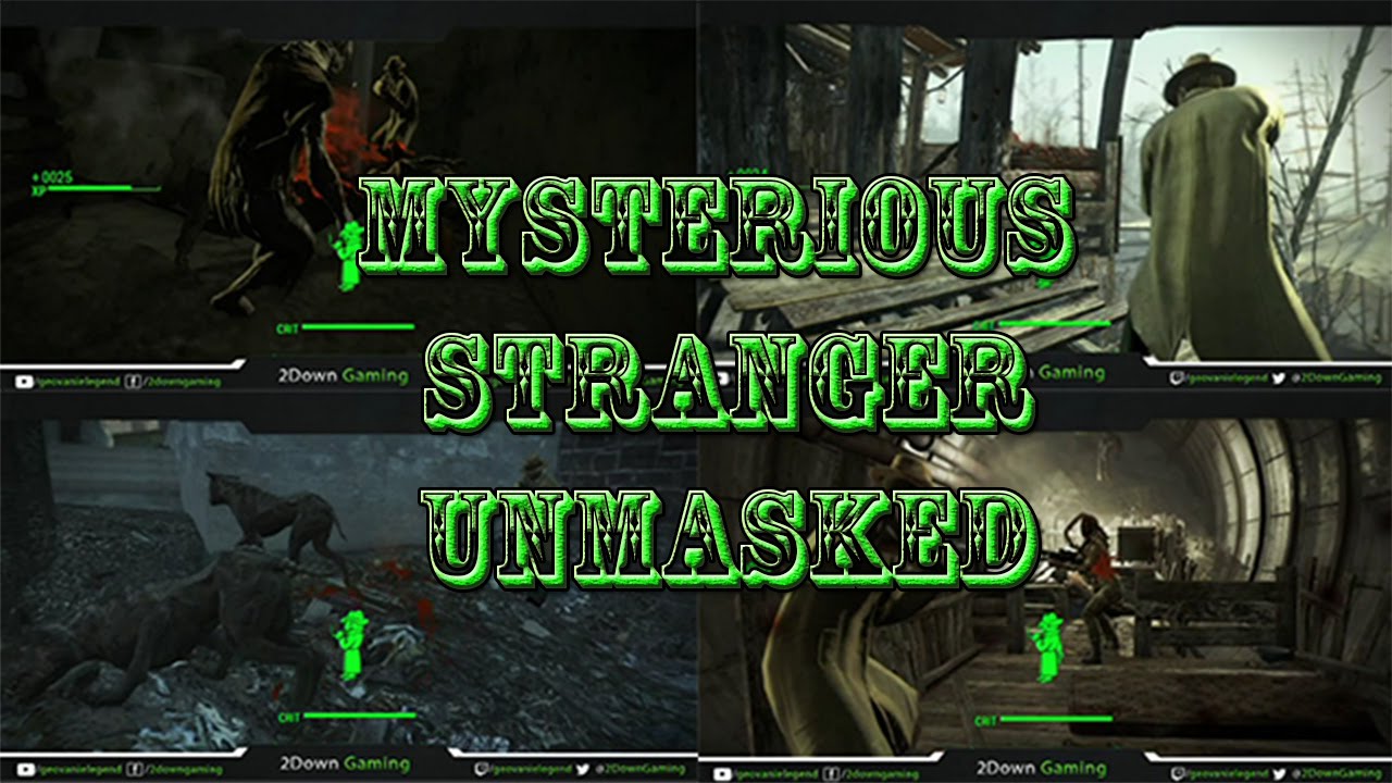 Fallout 4 Mysterious Stranger Unmasked - YouTube