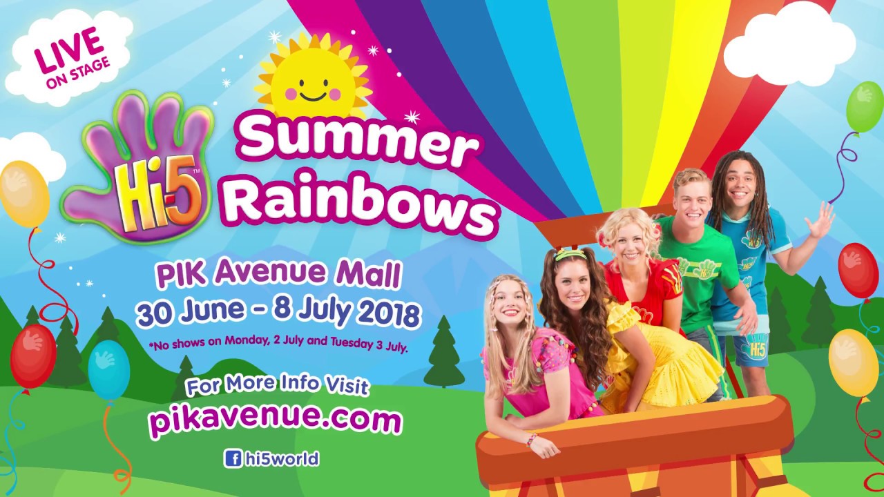 Hi-5 Live Show at PIK Avenue Jakarta - YouTube