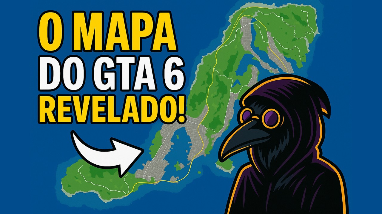 O MAPA do GTA 6 REVELADO pelos FÃS? Conheça o VIMAP! 🗺️ - YouTube