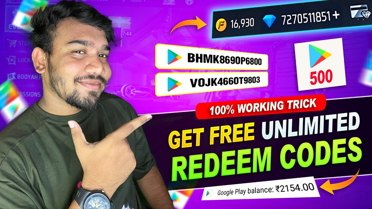😱OMG: ₹1000 Free Google Redeem Code | FREE REDEEM CODE | How to get ...