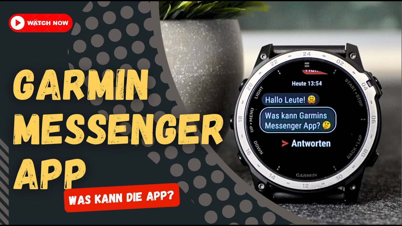 Garmin Messenger App: Konkurrenz für Whatsapp und Co? - YouTube
