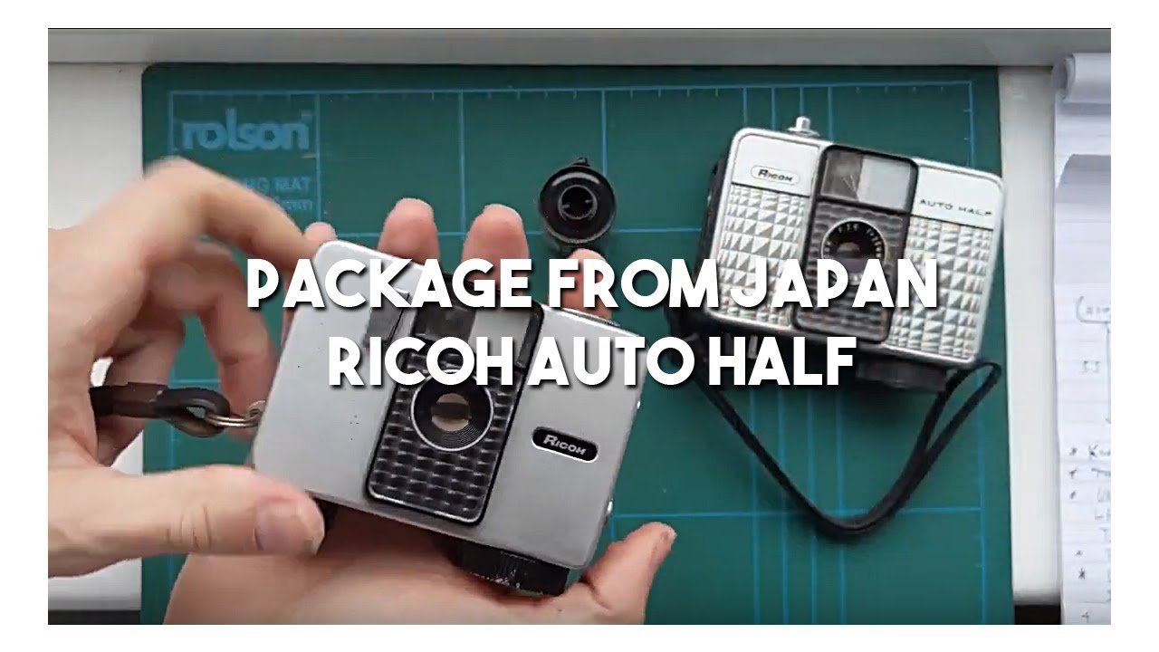 Package from Japan - Ricoh Auto Half - YouTube