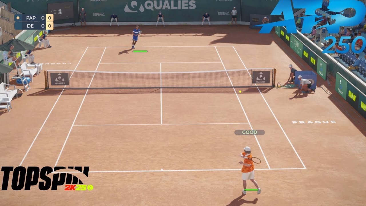 TopSpin 2K25 - De Cabooter Career Mode #29 vs. Eric Papadopoulos ATP ...