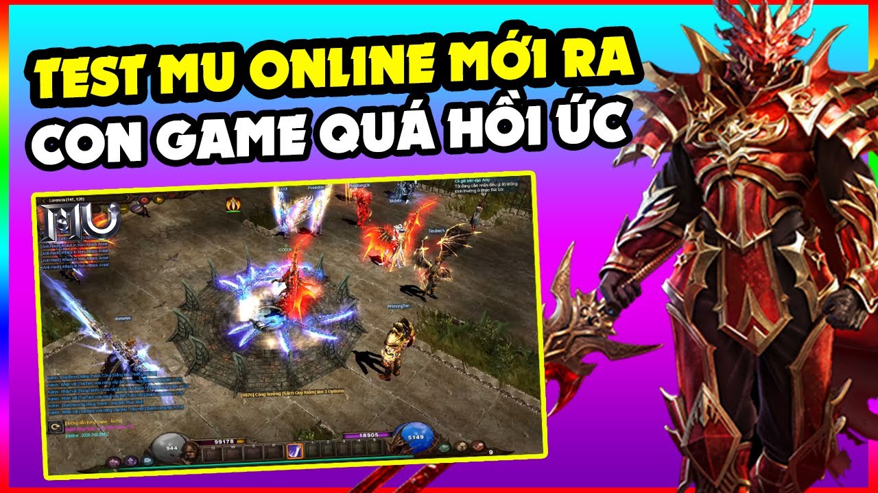 Trải Nghiệm MU Online Máy Chủ Mới Atlantis - Con Game Hồi Ức Mà Tuấn Sẽ ...