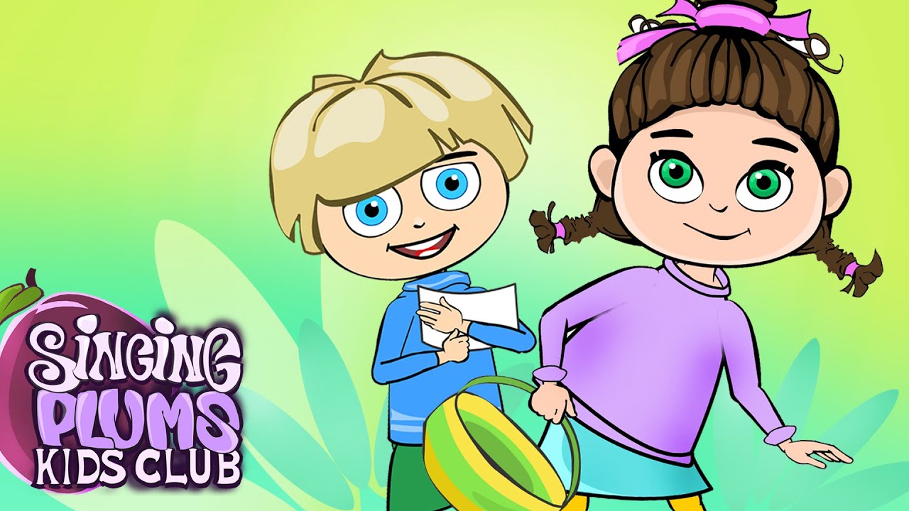 A Tisket A Tasket - Kids Sing Along Song With Lyrics | Nursery Rhyme ...