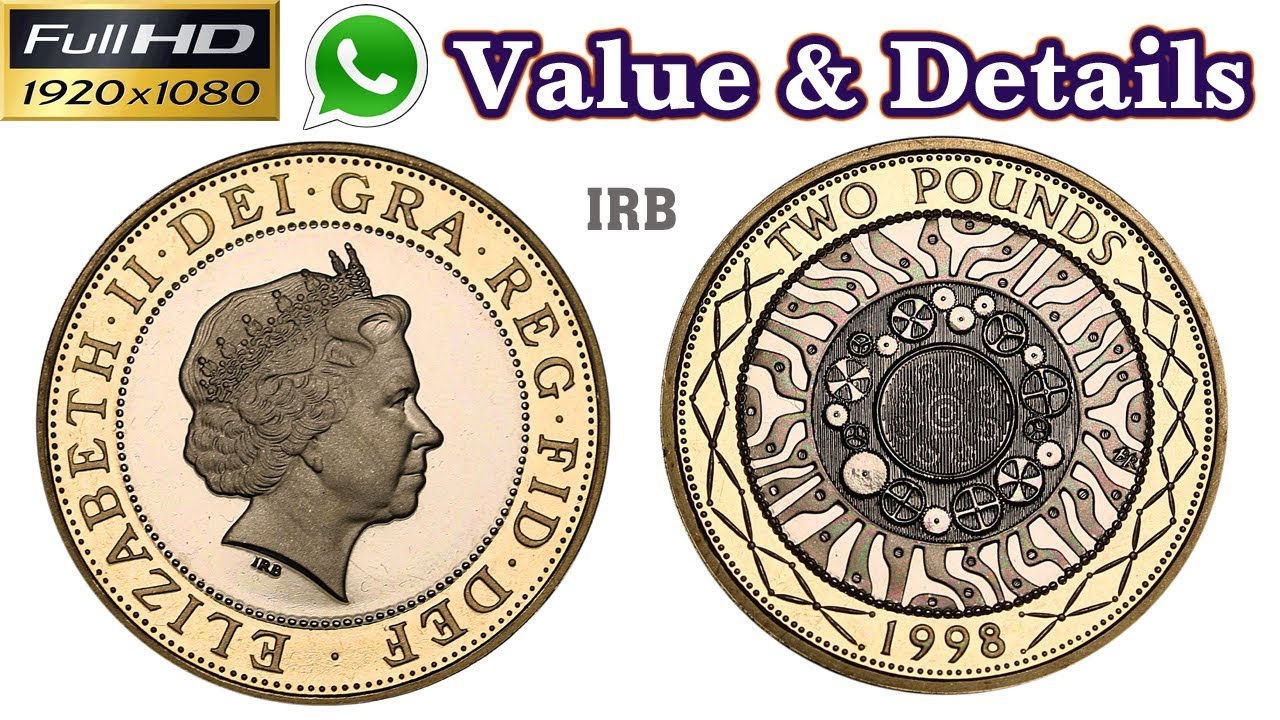 Two Pounds 1998 Elizabeth II | Old Coins | Old Coins Value | Old Coins ...