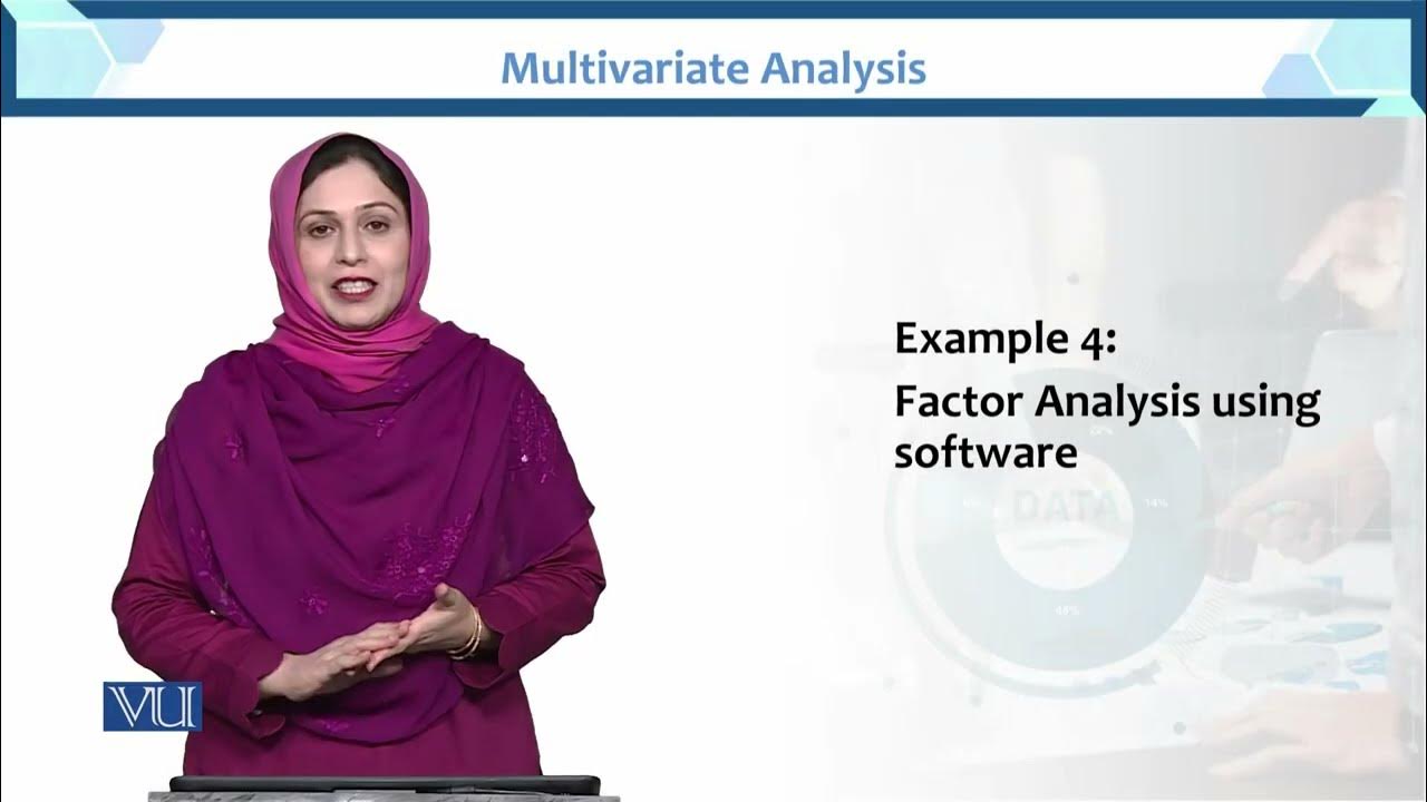 Example 4: Factor Analysis using Software | Multivariate Analysis | STA633_Topic101 - YouTube