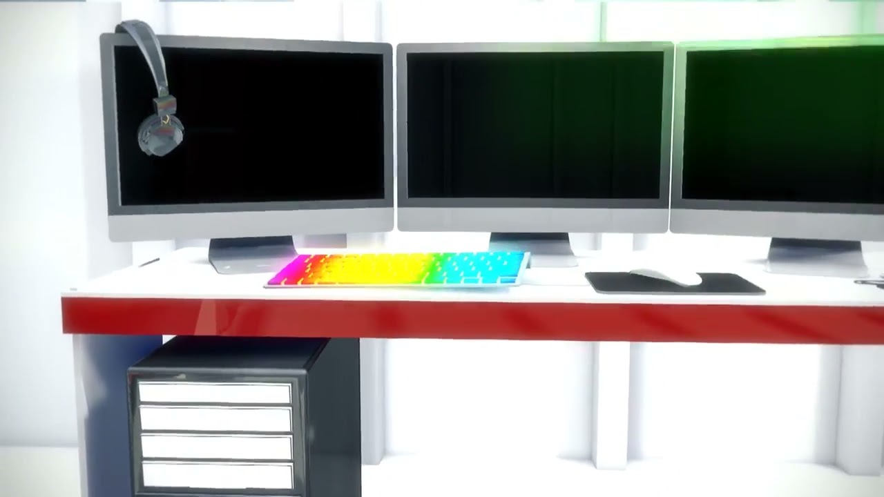 epic gaming Pc animation 2.5D 1080p - YouTube