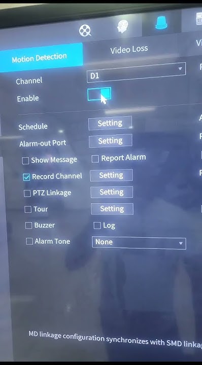 How to enable Motion detection on Dahua Recorder #dahua #shorts #shortsvideo - YouTube