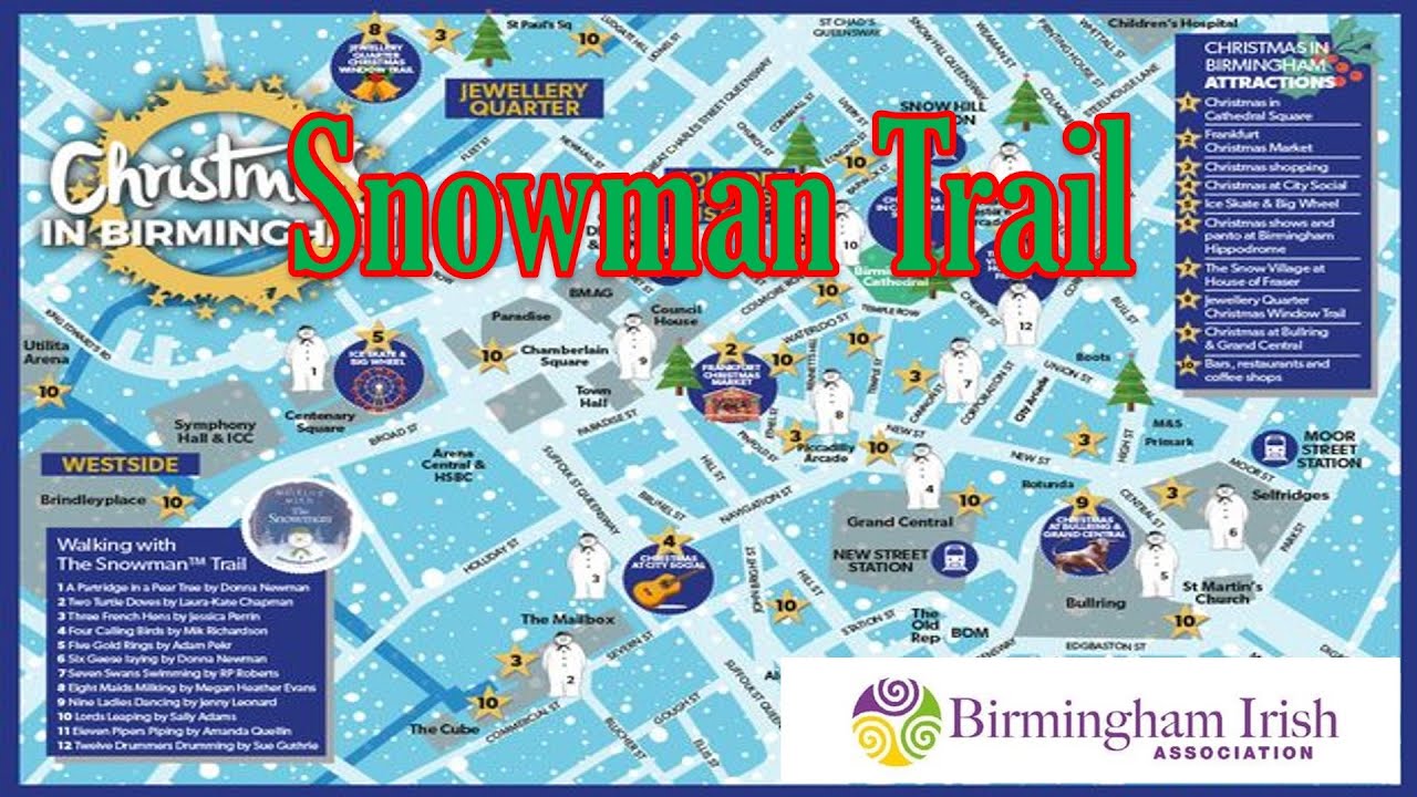 The Ramblers - Birmingham Snowman Trail - YouTube