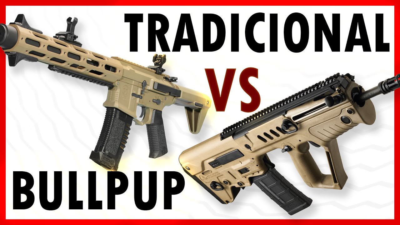 Las 9 DIFERENCIAS 🆚 del SISTEMA BULLPUP vs TRADICIONAL que DEBES ...