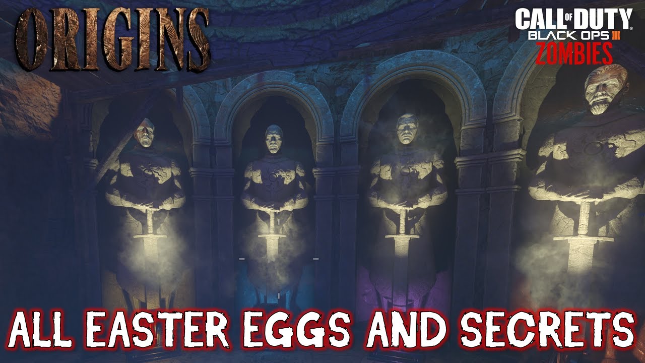 Origins Remastered - All Easter Eggs and Secrets (Black Ops 3 Zombies ...