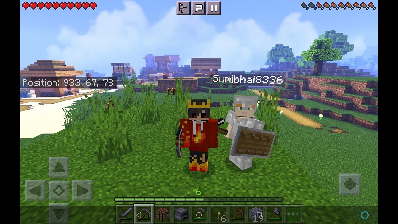 Playing with my friend in a new smp (Smart or stupid)smp #1 - YouTube