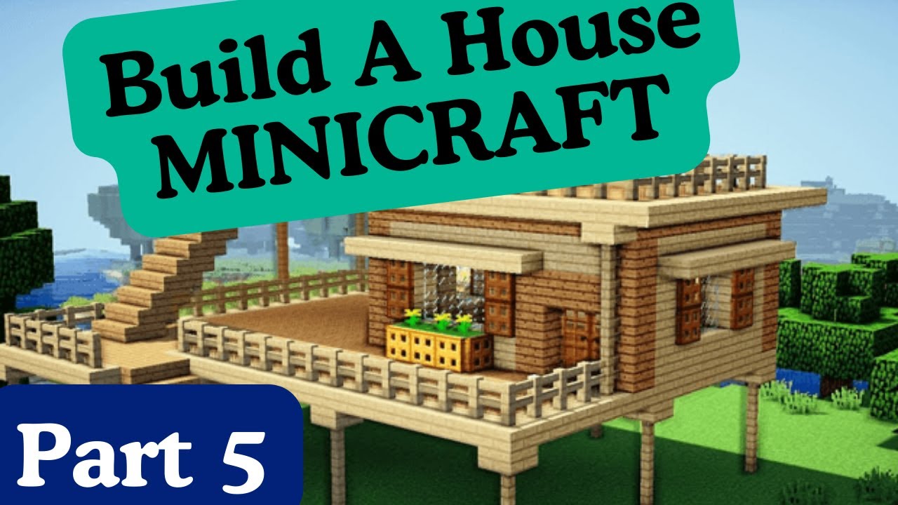 How To Build a House Part 5 | Minecraft | Uzair gaming - YouTube