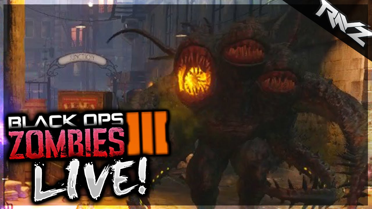 BLACK OPS 3 ZOMBIES: SHADOWS OF EVIL LIVE EASTER EGG GAMEPLAY (BO3 ...