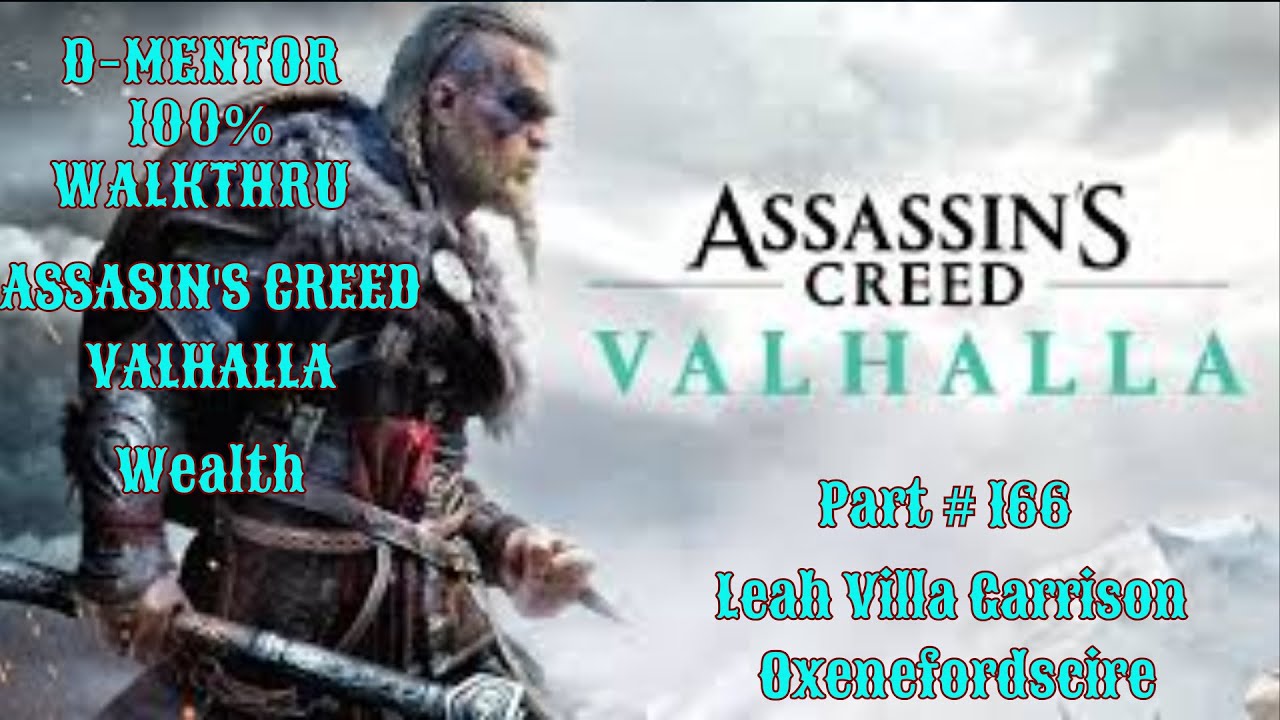 Assassin's Creed Valhalla 100% Walkthrough Leah Villa Garrison - YouTube