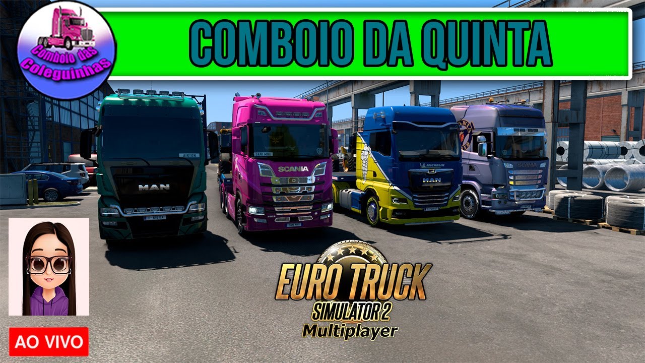 Gameplay Euro Truck Simulator 2 Comboio De Quinta Youtube