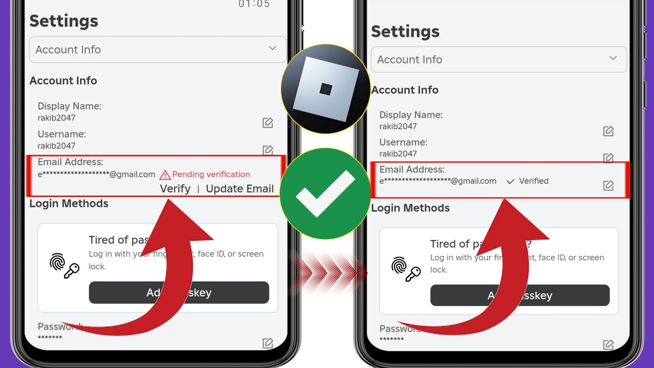Comment réparer la vérification en attente sur Roblox 2024 | Vérification en attente de l'e-mail ...