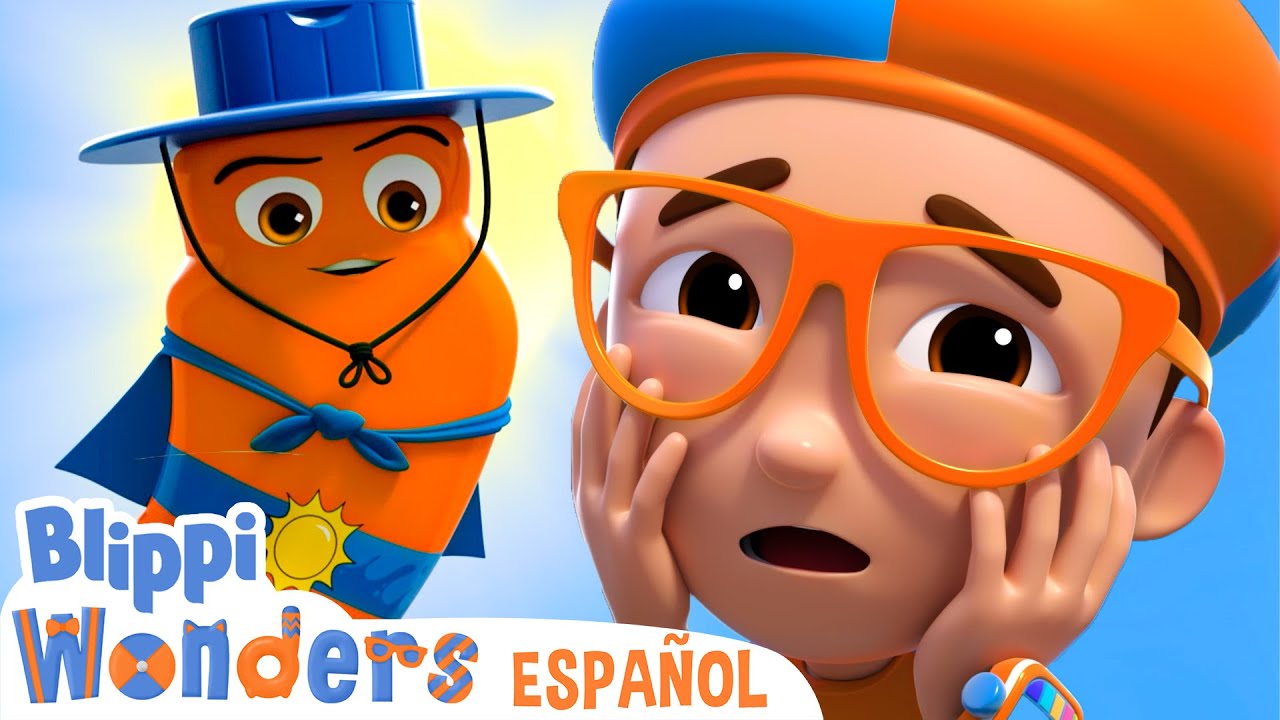 Siempre Usa Protector Solar | Blippi Wonders | Caricaturas para niños ...