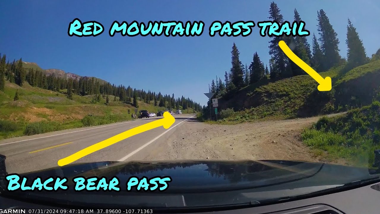 RED MOUNTAIN PASS TRAIL, RIDGEWAY COLORADO 2023 TAHOE Z71 - YouTube