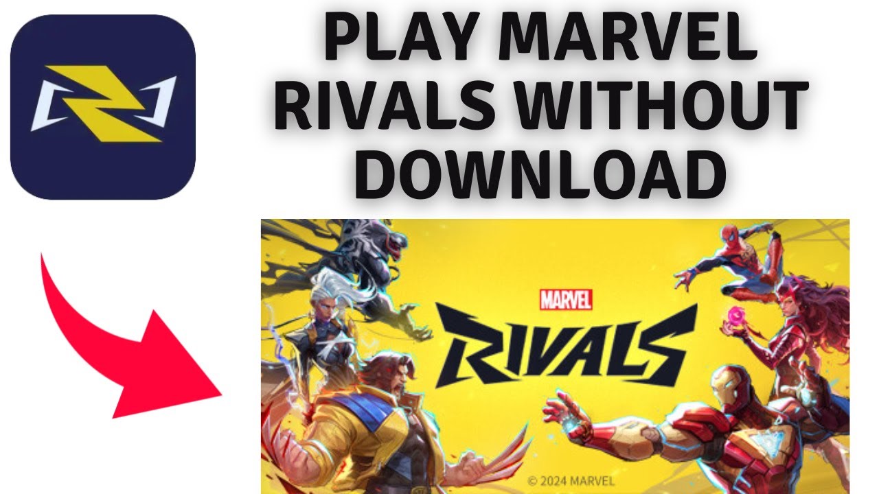 How to play marvel rivals without download - YouTube