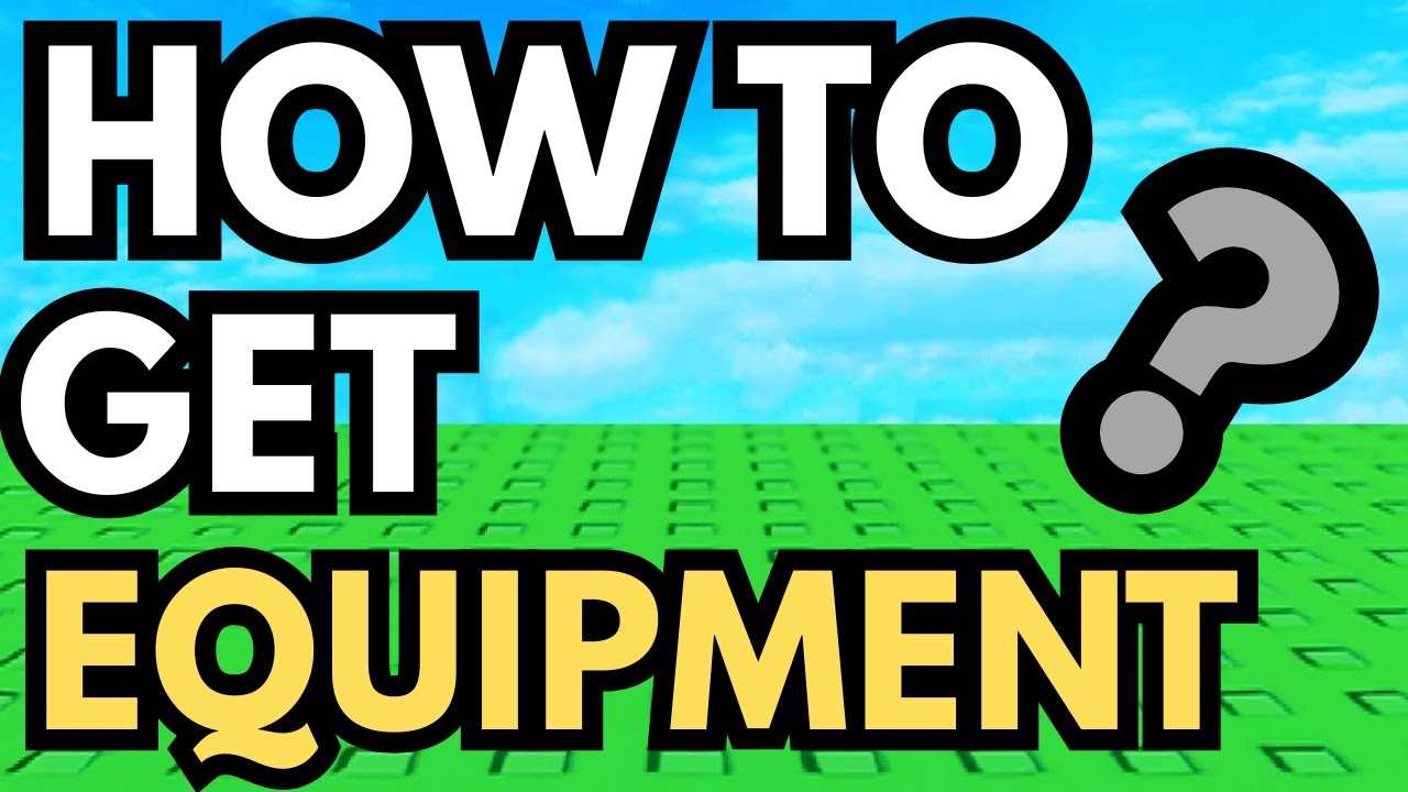 How To Put On Character Equipment In Evade On Roblox - YouTube