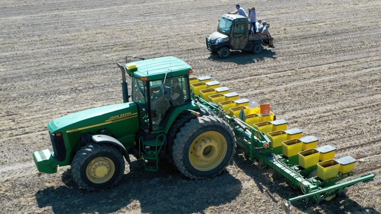 Did the Tile Work? First Day Corn Planting (High Resolution - 4K) - YouTube