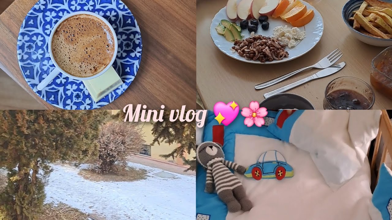 Mini sessiz vlog 💖🌸 kahvaltı | günlük ev isleri | #cleaning #temizlik # ...