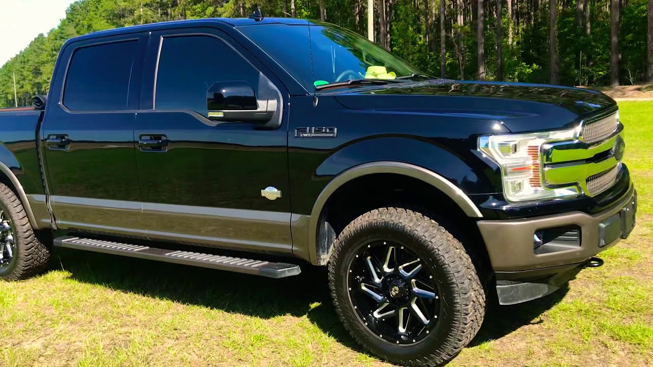 Custom 2018 Ford F-150 King Ranch on 34’s - YouTube