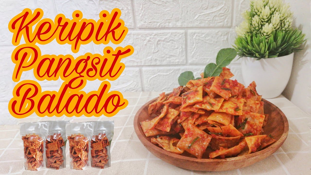 KERIPIK PANGSIT BALADO - IDE JUALAN SIMPLE | Momifa - YouTube
