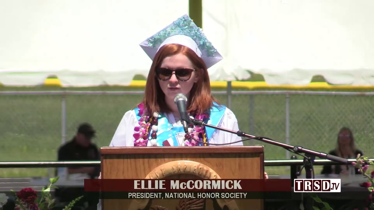 Ellie McCormick-TRHS Graduation Speech-2019 - YouTube