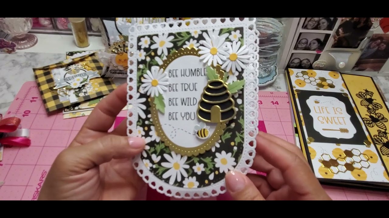 Bee swap I received from @Crafty.CreationsbyCarla-p8t - YouTube