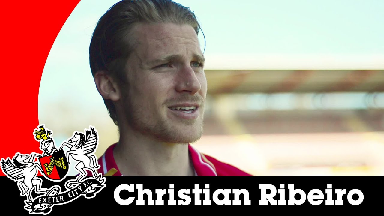 Christian Ribeiro's reaction after a 2-0 win against Newport County AFC ...