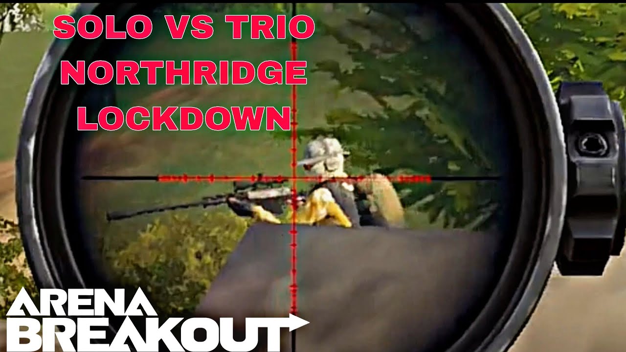 AX50 SNIPER VS TRIO [ARENA BREAKOUT] - YouTube