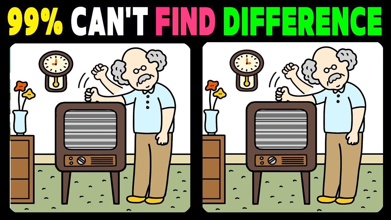 Spot the Difference: 99% Fail This Find The Difference Challenge! - YouTube