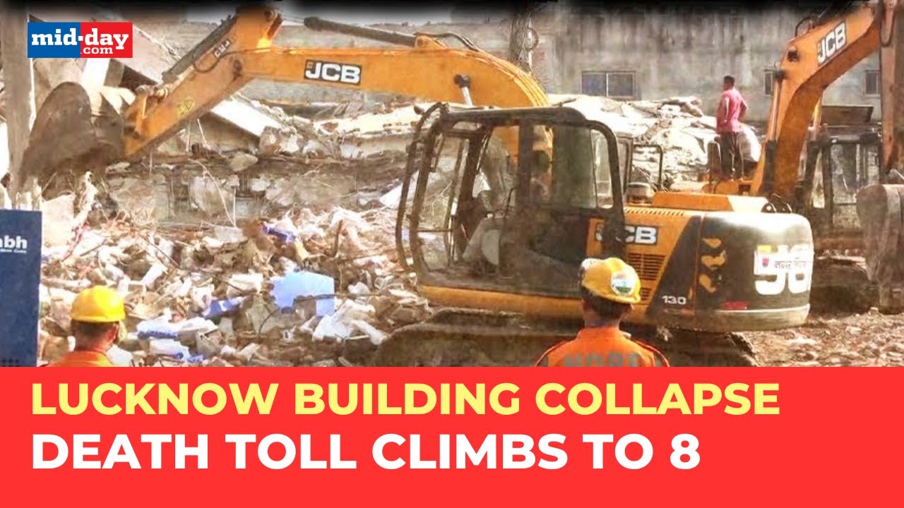 Lucknow building collapse: Death doll reaches to 8, Search operation ...