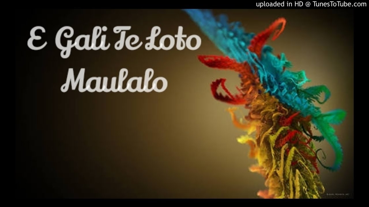 :: E gali te loto maulalo :: Tuvaluan Hymn Song :: - YouTube