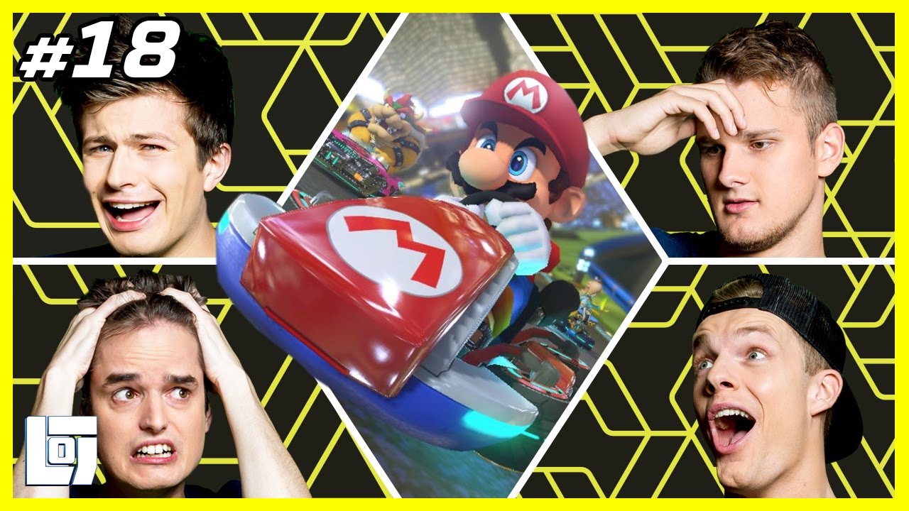 Mario Kart 8 met Don, Enzo, Ronald en Ward | XL Battle | LOGS1 #18 ...