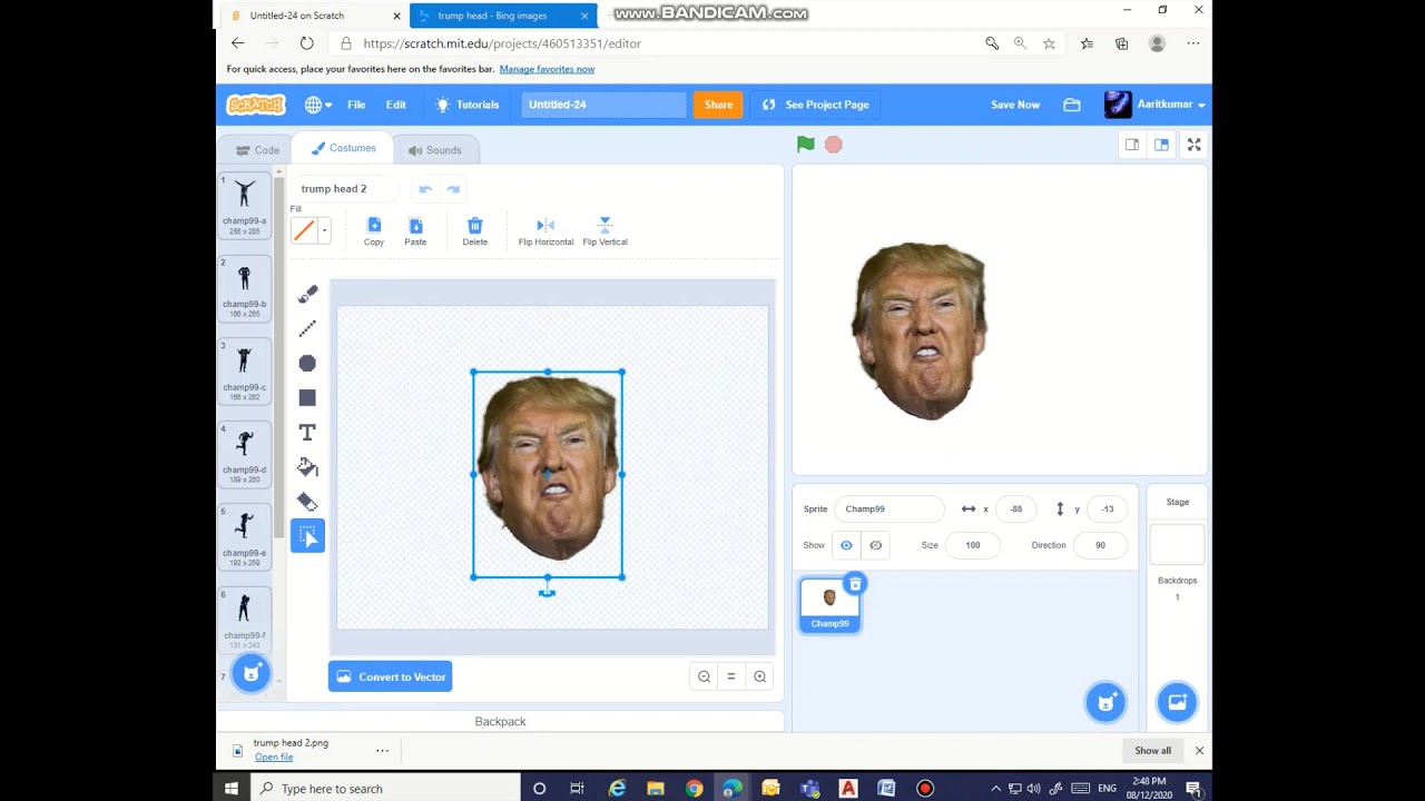 how to make a dance animation in scratch - YouTube