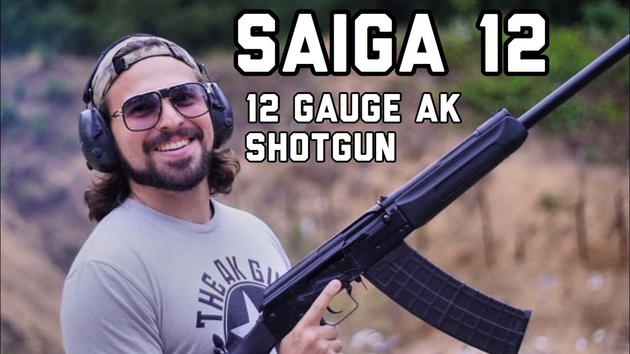 SAIGA 12 - RUSSIAN AK SHOTGUN - YouTube