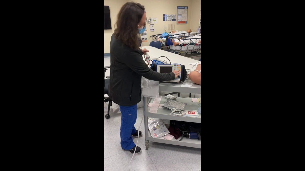 Zoll r series manual check - YouTube