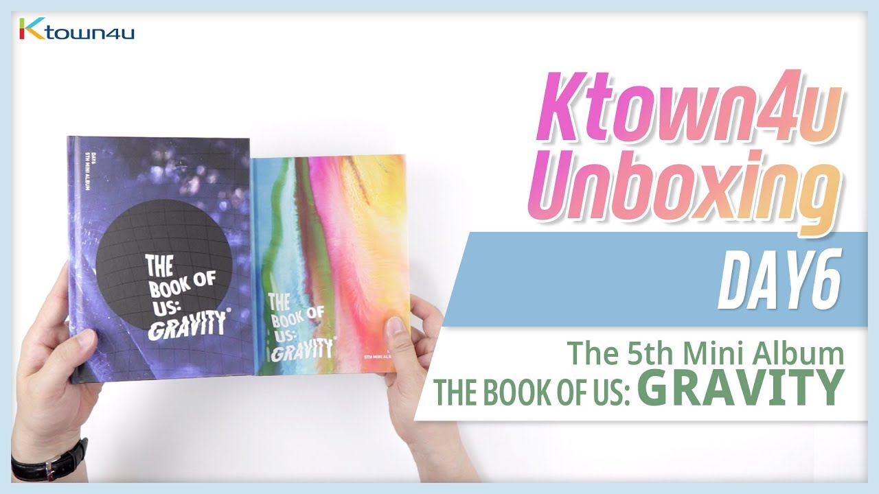 Unboxing DAY6 "THE BOOK OF US: GRAVITY" 5th mini album 데이식스 언박싱 Kpop ...