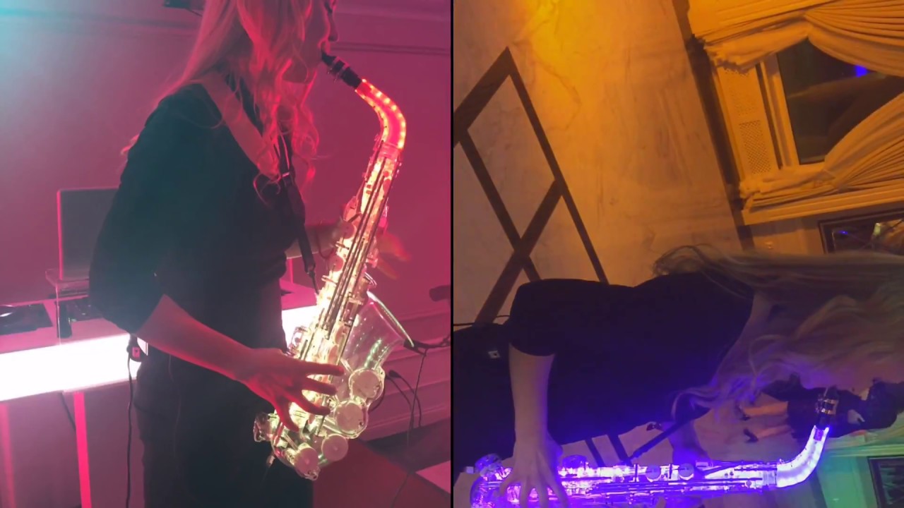 Dj & Lady Sax - Sax Light Show 2017 - NOWOŚĆ - YouTube