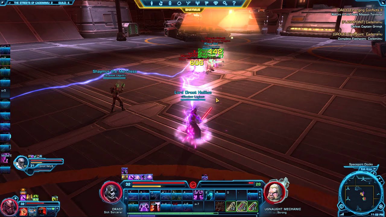 SWTOR: Cademimu - 2nd Boss: Captain Grimyk [HD] - YouTube