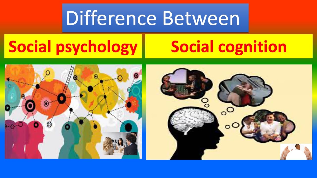 Difference Between Social psychology and Social cognition - YouTube
