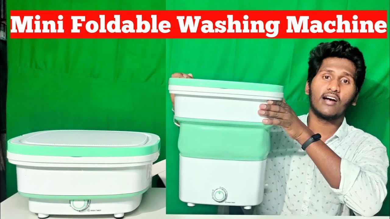 Mini Foldable Washing Machine | Best for Bachelor's and Hostoler's ...
