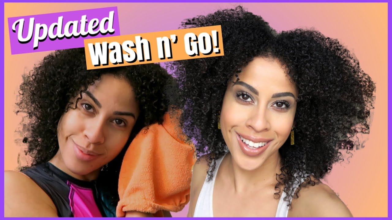 MY UPDATED WASH N' GO ROUTINE 2019 | WASH + STYLE - YouTube
